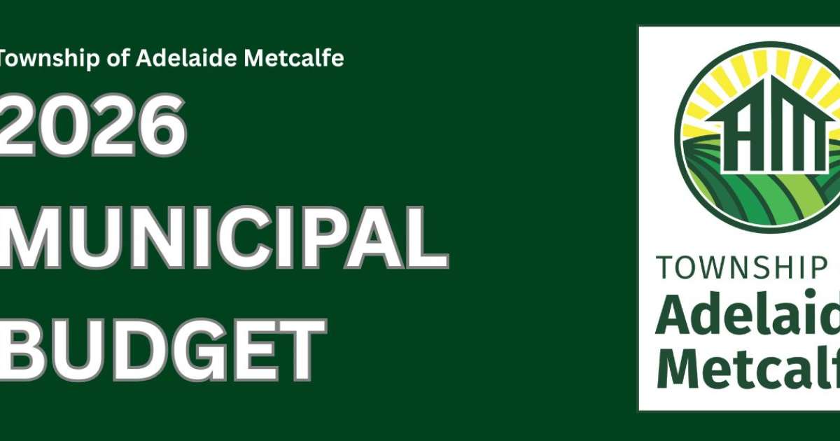 2026 Municipal Budget | Adelaide Metcalfe